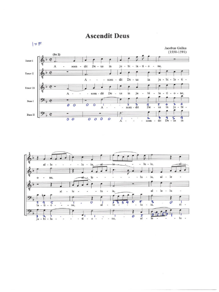 Ascendit Deus | PDF