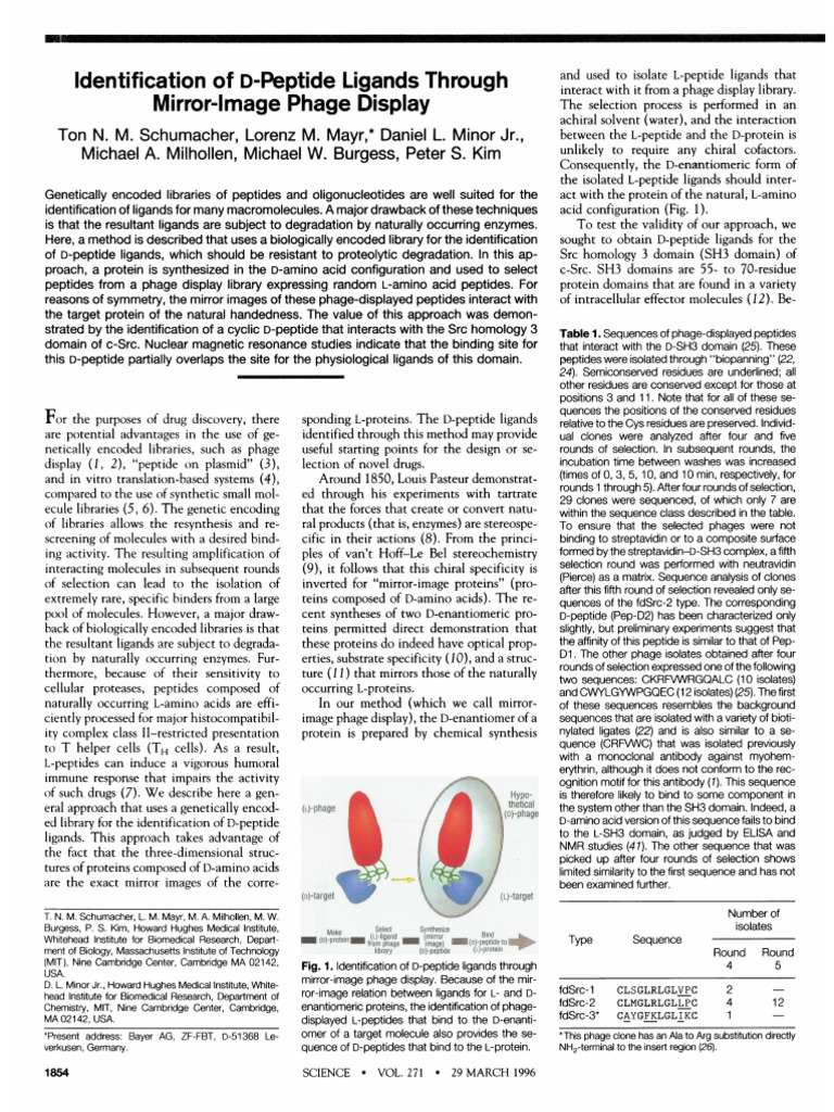 1996 - Science - Schumacher 等 - Identification of Span Style=Font ...