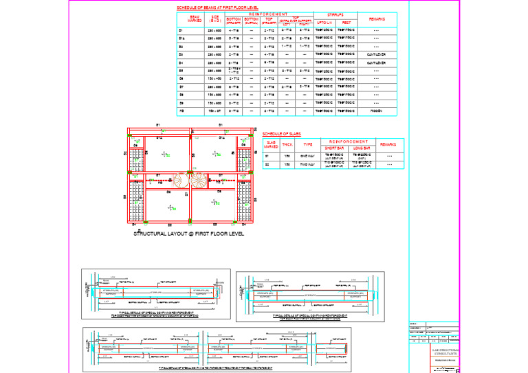 COLUMN POSITIONS FOR STR ALL SET02-05-2025-Model4 | PDF