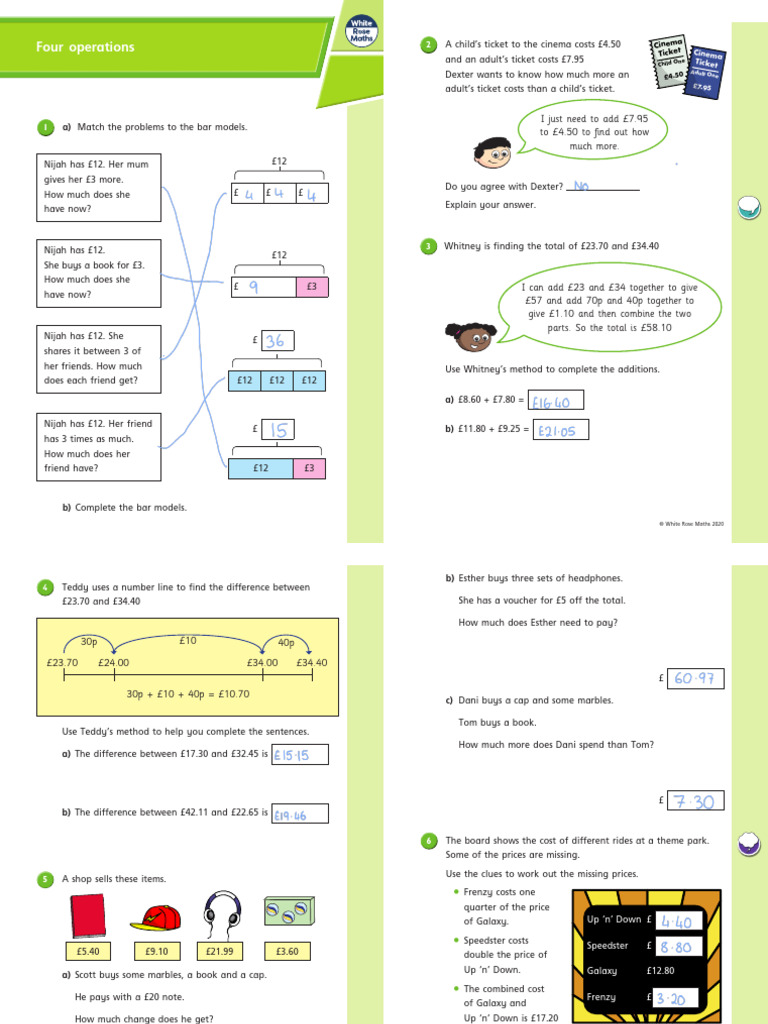 lesson-4-answers-four-operations | PDF
