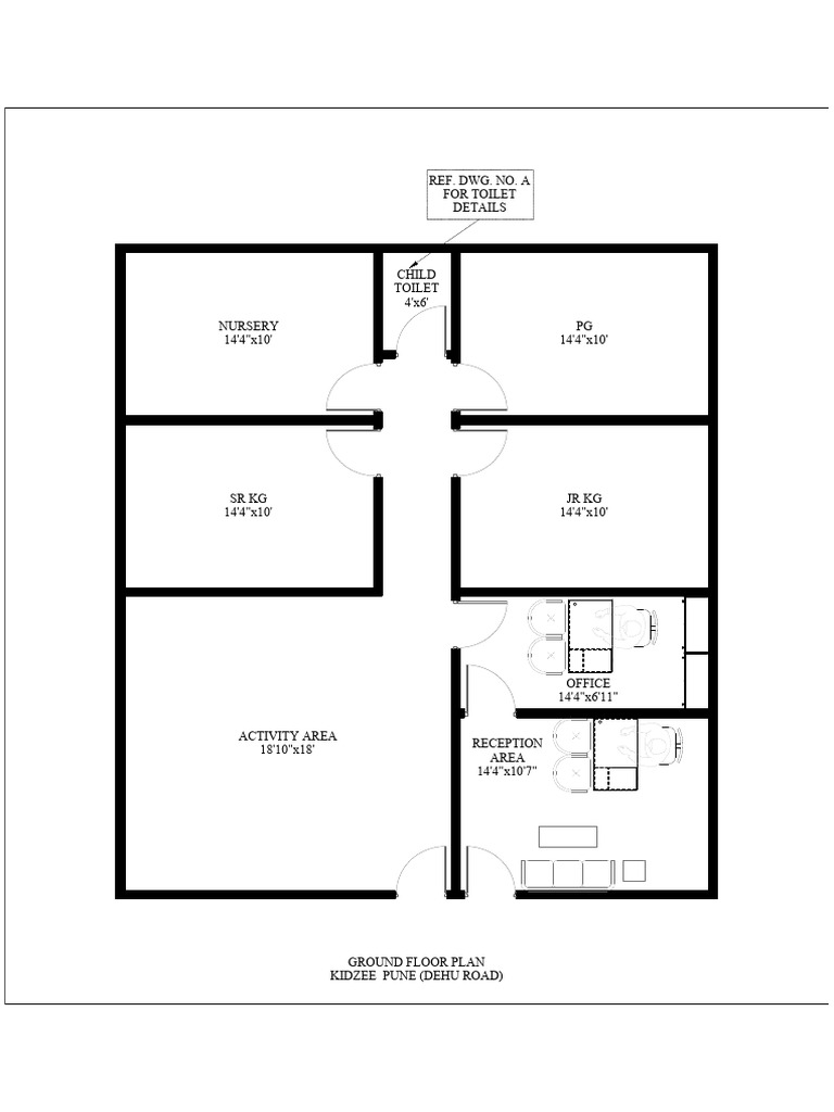Ground Floor Plan-1 | PDF
