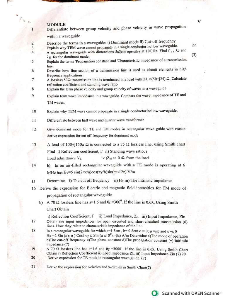 EM Questions Part 2 | PDF