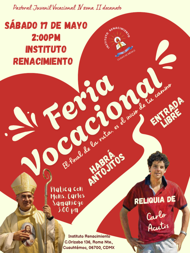 Cartel Feria Vocacional - 20250412 - 084914 - 0000 | PDF