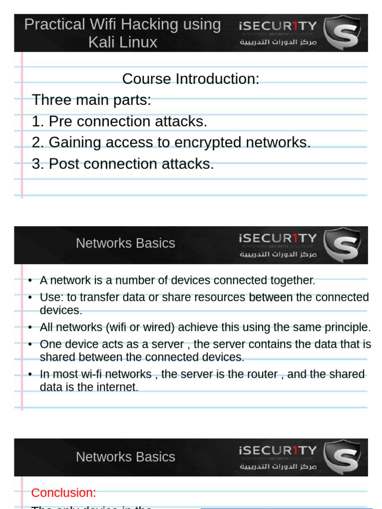 Practical Wifi Hacking Using Kali Linux | PDF