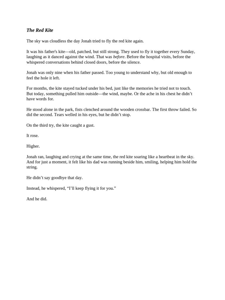 The Red Kite | PDF