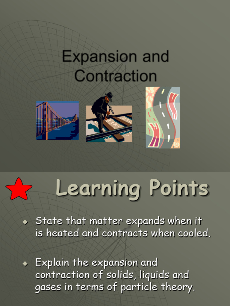 2) Expansion and Contraction | PDF | Thermal Expansion | Liquids