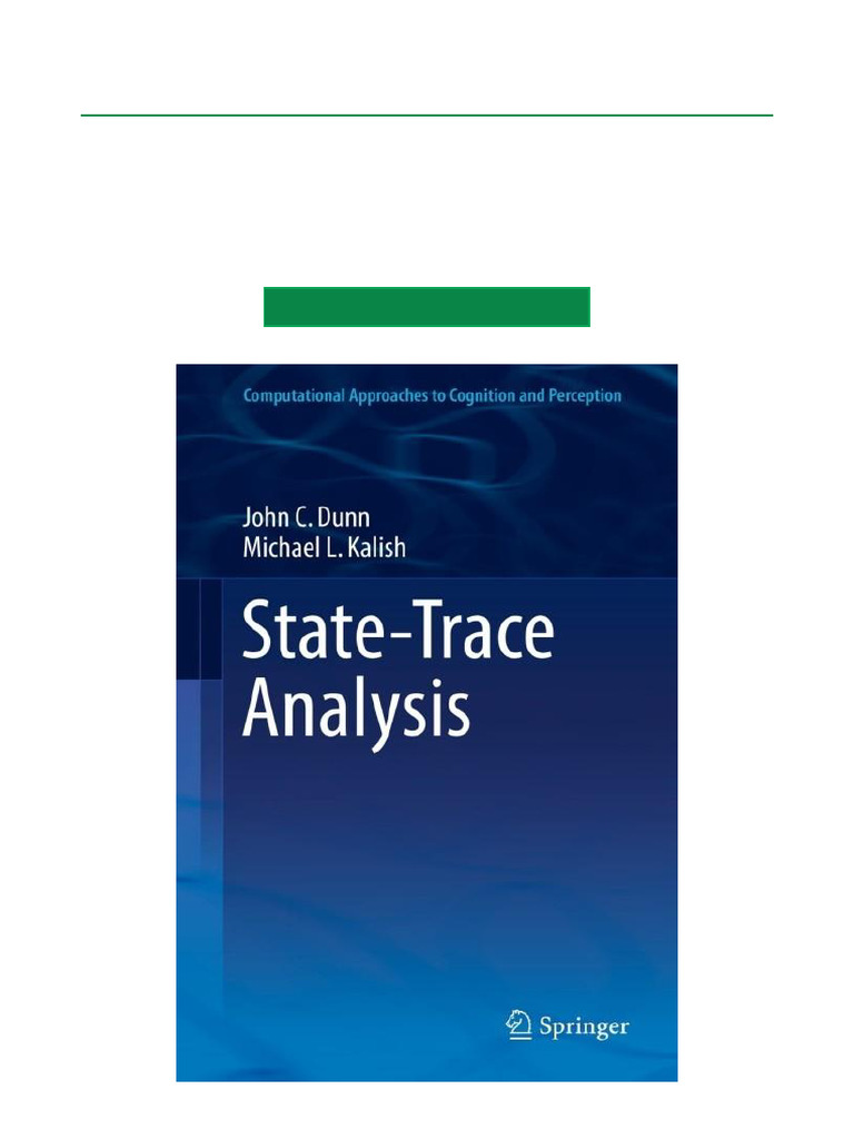 State Trace Analysis Authorized Download | PDF | Variable (Mathematics ...