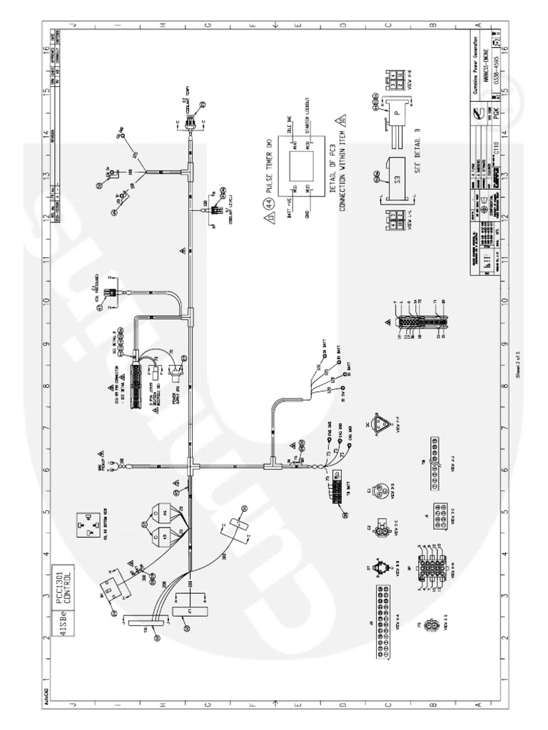 C110D5 harness drawing(1301) | PDF