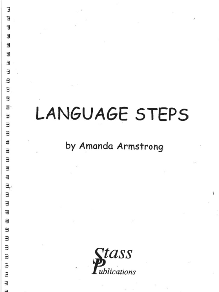 Language Steps | PDF