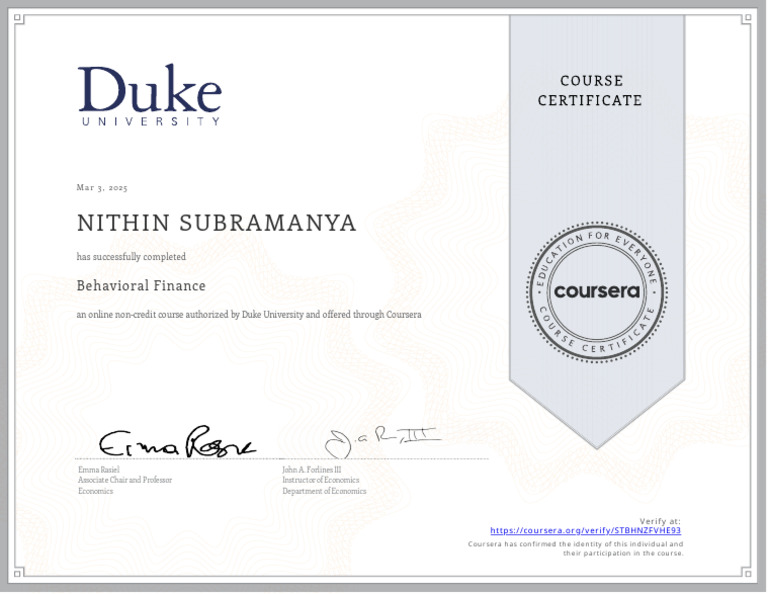 Behavioral Finance | PDF