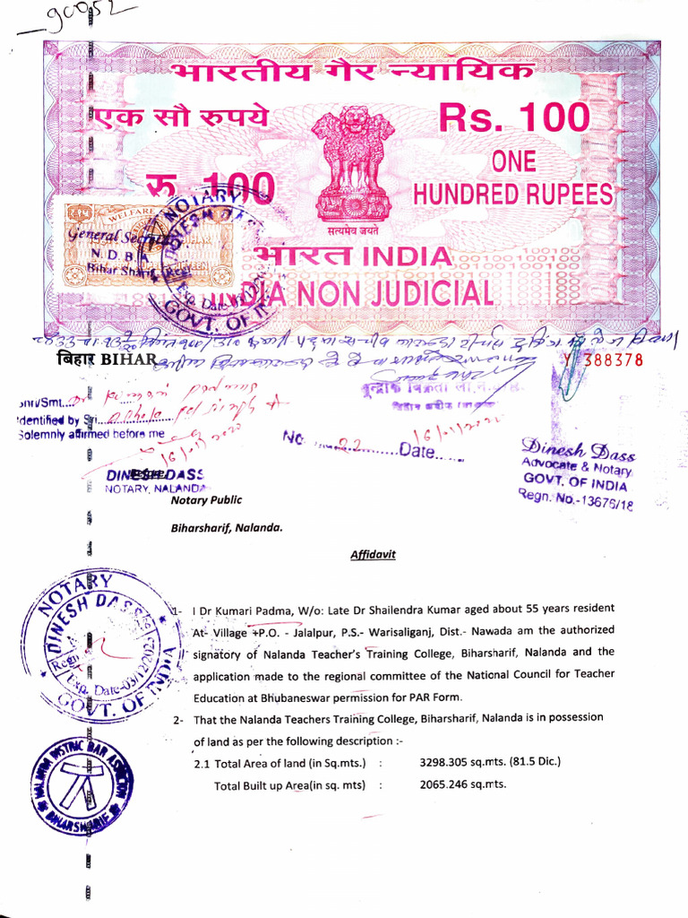 Affidavit Secretary Nttc | PDF | Evidence | Legal Procedure