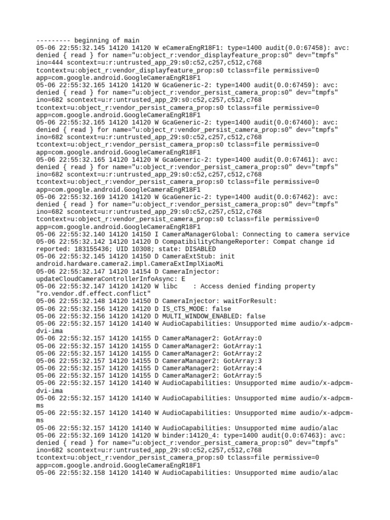 Logcat 1746546932060 | PDF | Computing | Computer Programming