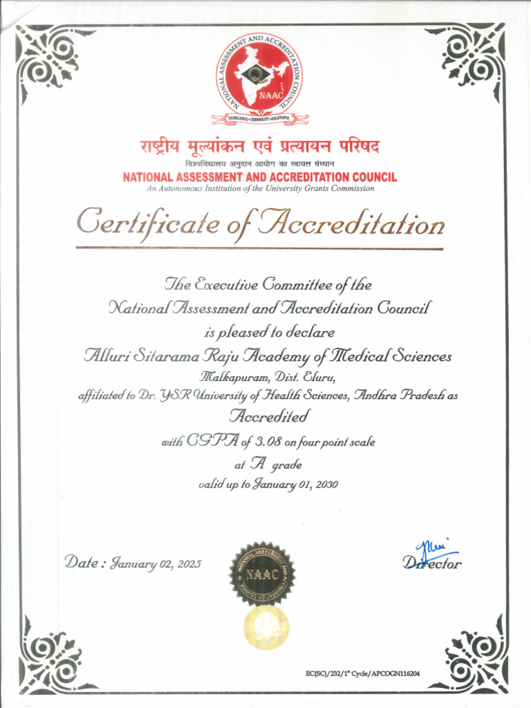NAAC Certificate | PDF