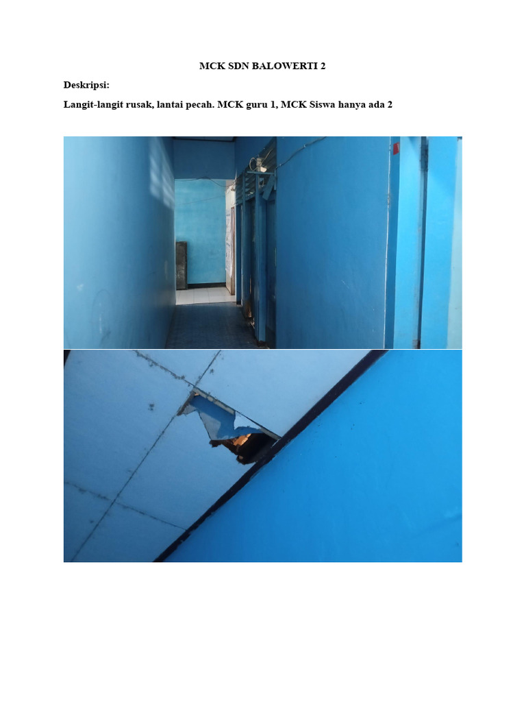 MCK SDN Balowerti 2 | PDF