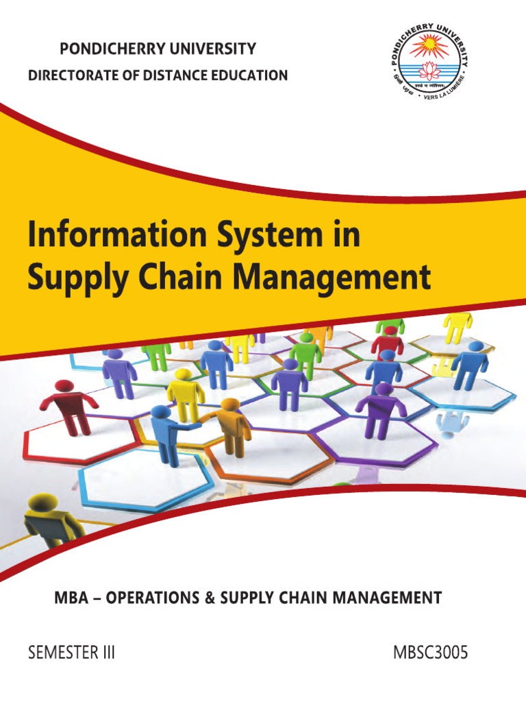 MBA 5InformationSysteminSupplyChainManagement | PDF | Supply Chain ...