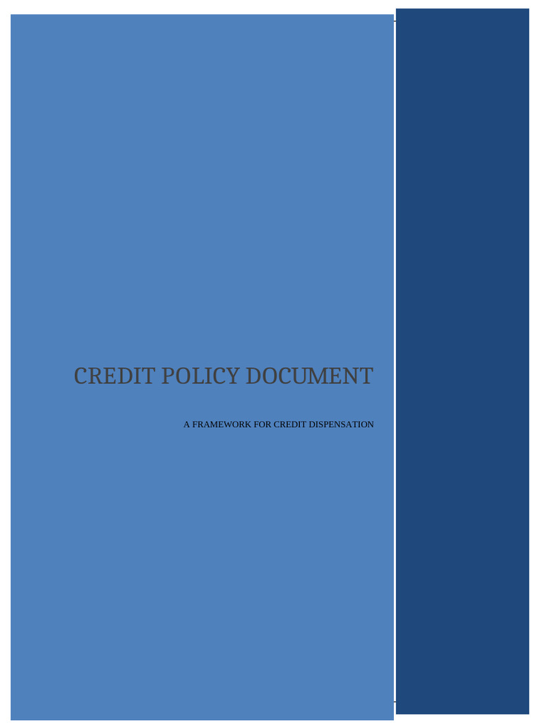 Credit Policy | PDF | Internal Rate Of Return | Banks