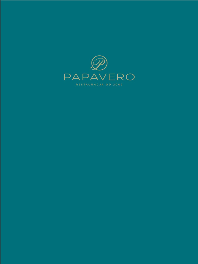 Papavero Menu Styczen 2025 | PDF