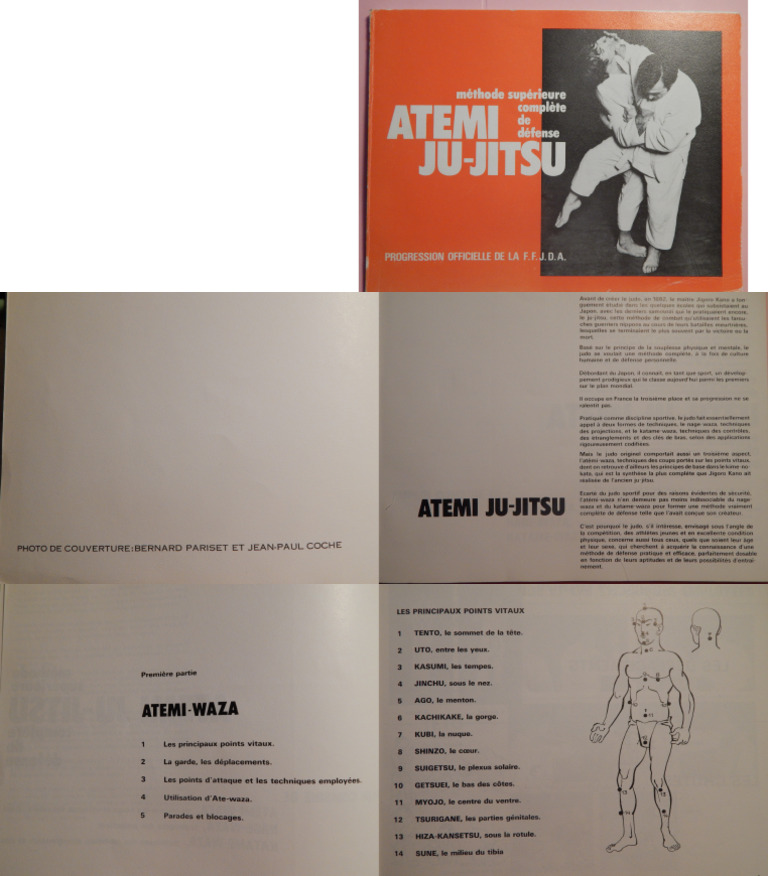 Atemi Jujitsu - Méthode Supérieure Complète de Défense - Bernard ...