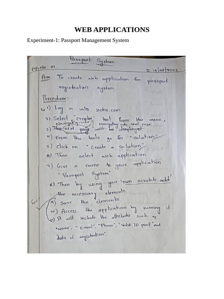 WEB APPLICATIONS | PDF