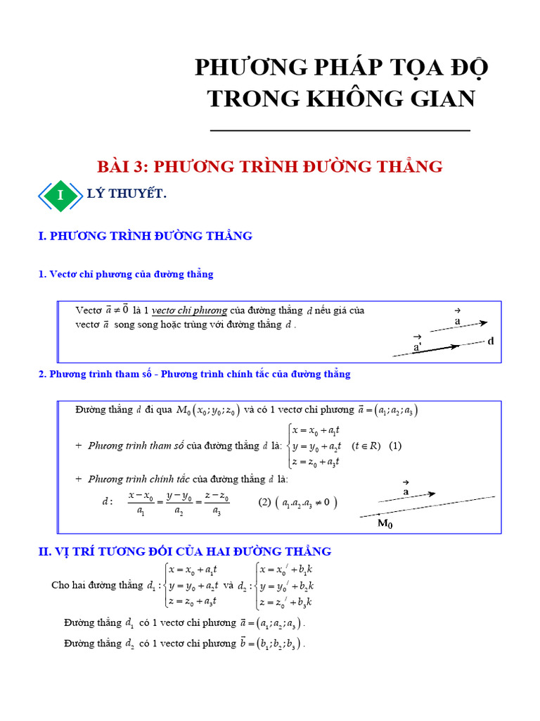 PT duong thang | PDF