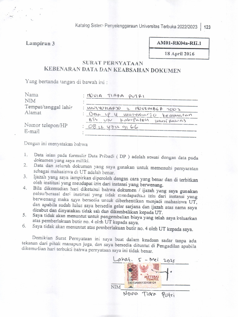 Novia Tiara Putri | PDF