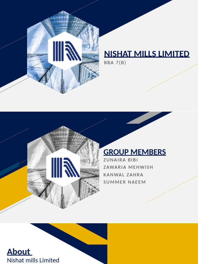 Nishat Mills Limited | PDF | Market (Economics) | Business