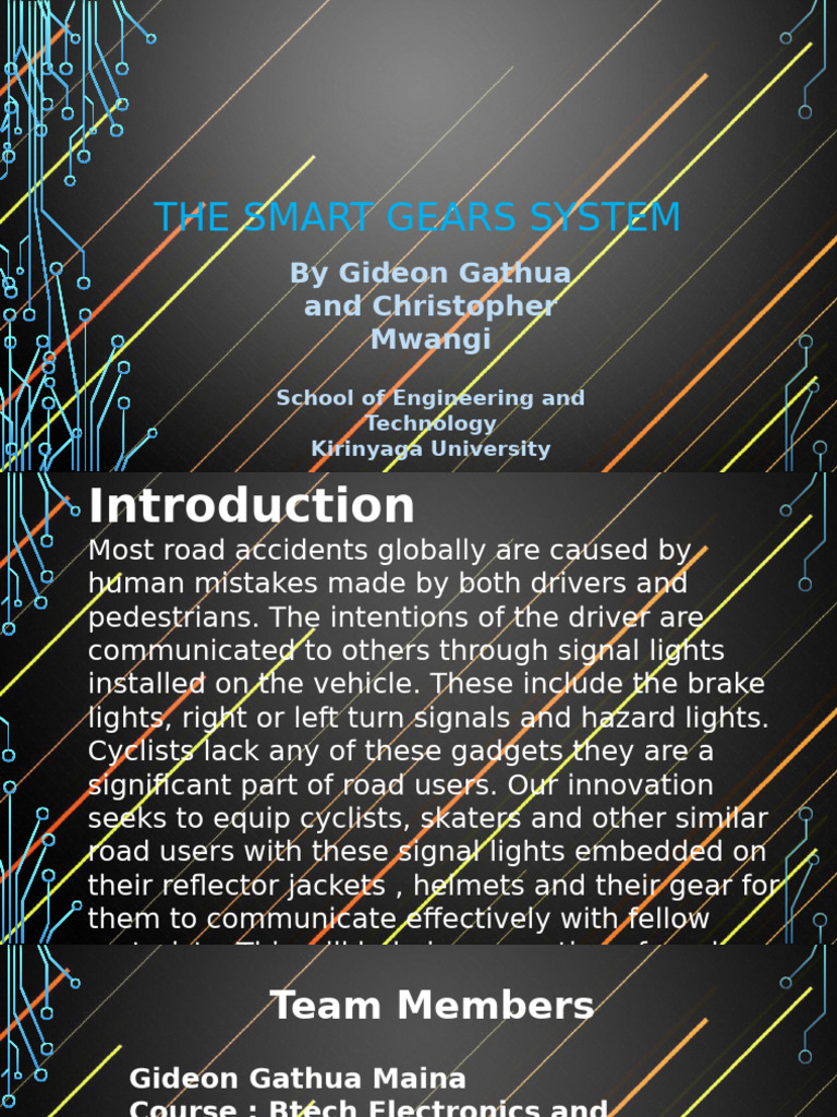 The smart Gears System | PDF | Radio | Remote Control