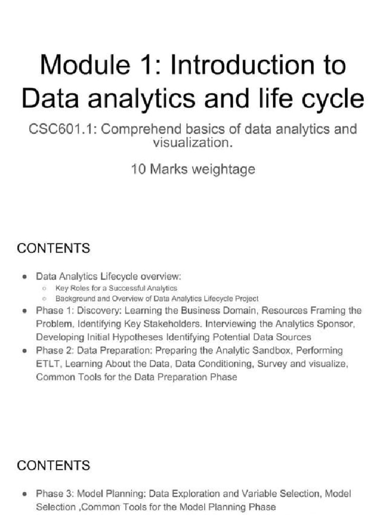 Module 1 Part1 | PDF