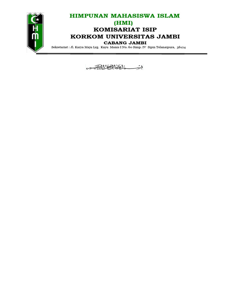 Proposal Hmi Isip | PDF