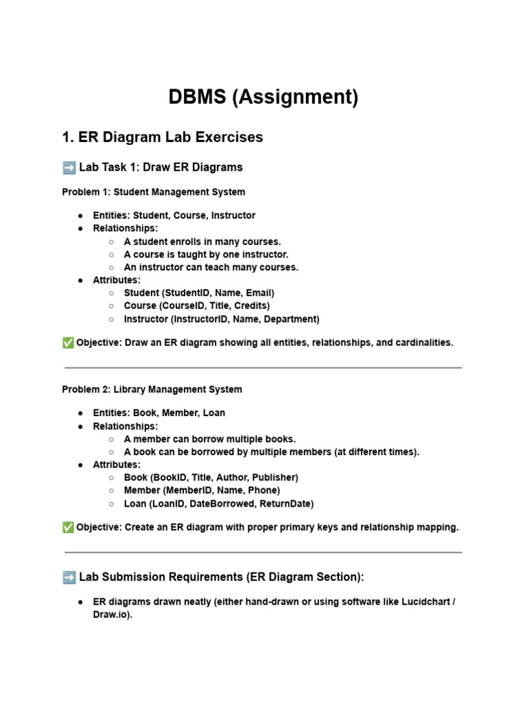 Database and DBMS Assignment | PDF | Relational Model | Databases