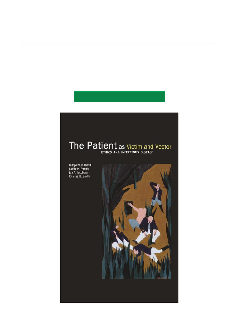 Patient-Victim Ethics in Infectious Disease | PDF | Bioethics | Pandemic