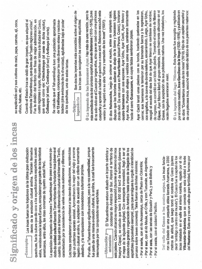 2 - Los Incas | PDF