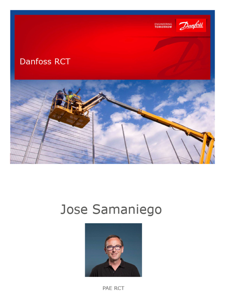 Intro To Danfoss Remote Controls v1 | PDF | Crane (Machine) | Automation