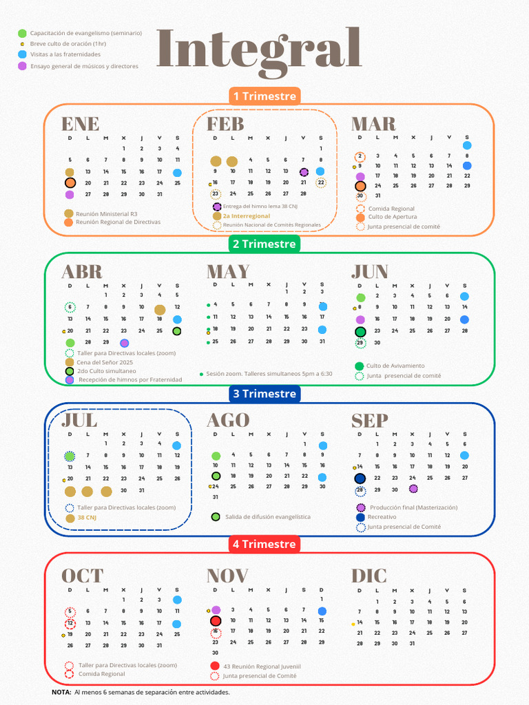 Calendario Interno | PDF