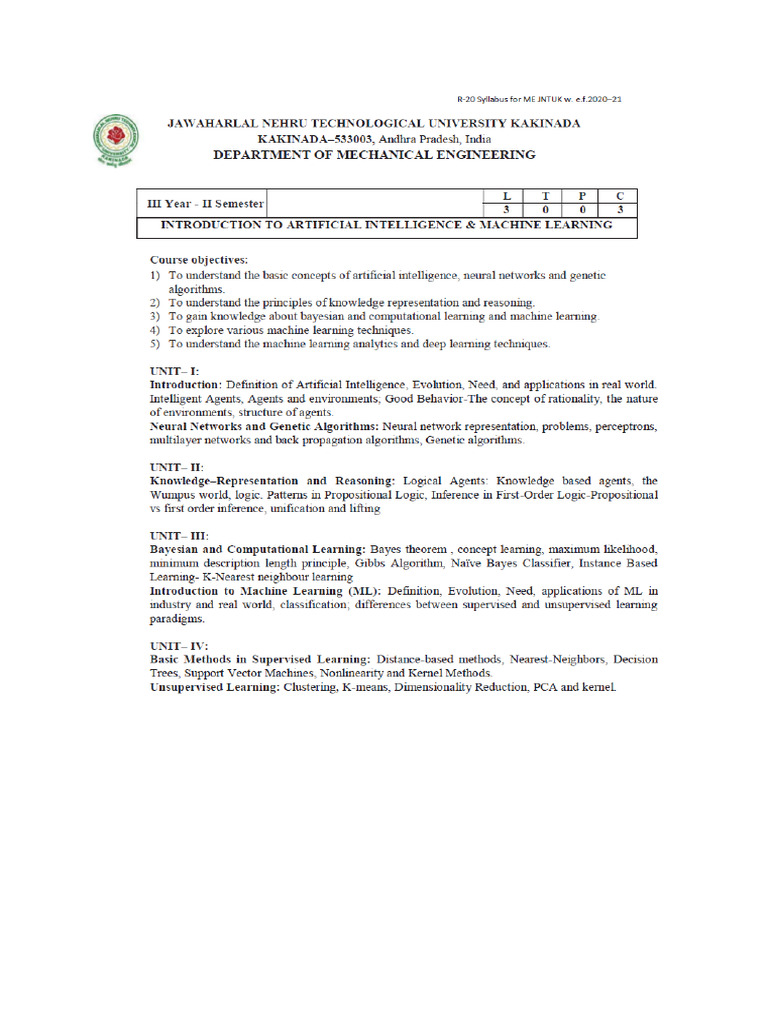 AIML-Unit 4 Notes-Assignment 4 | PDF | Support Vector Machine ...