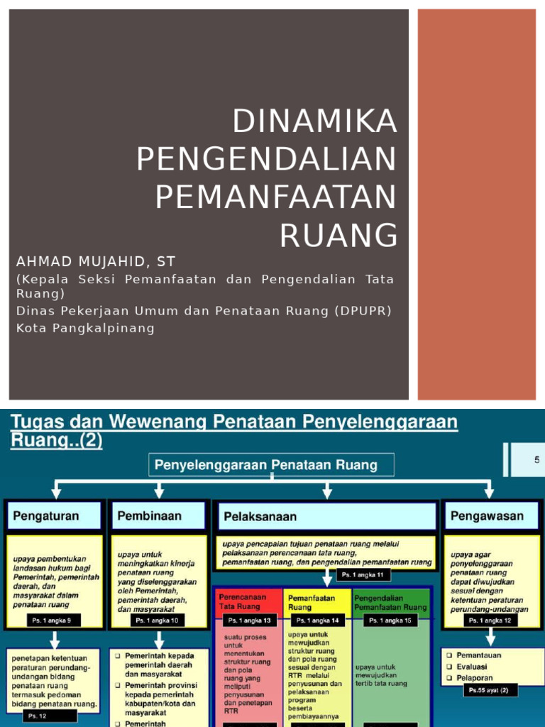 Dinamika Pengendalian Pemanfaatan Ruang 2 | PDF