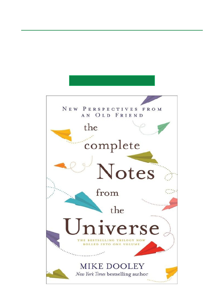 The Complete Notes From The Universe Extended Version Download | PDF ...