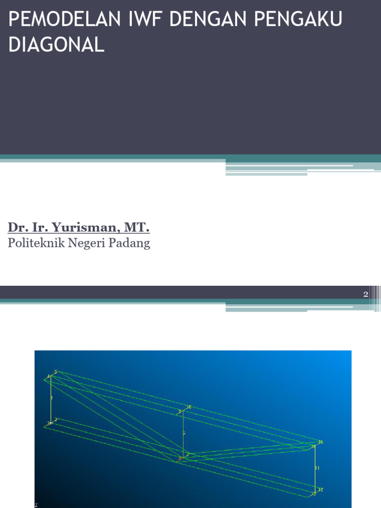 Modul Pemodelan Pengaku Diagonal | PDF