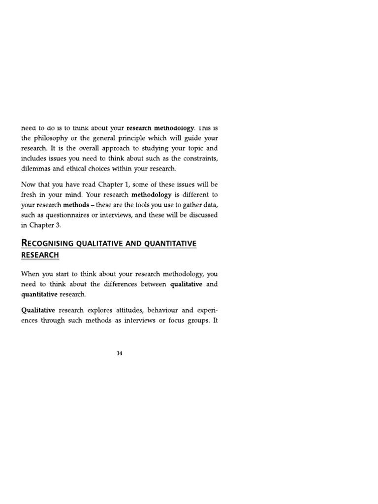 Research Methodology | PDF