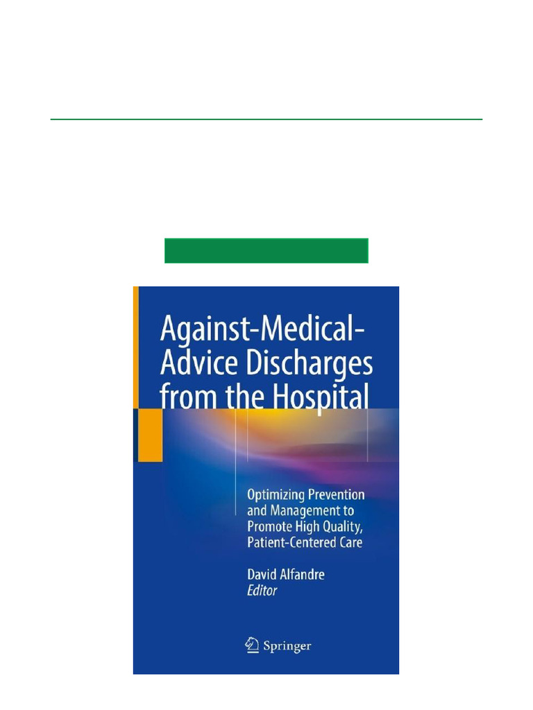 AMA Hospital Discharges: Prevention & Management | PDF | Patient ...