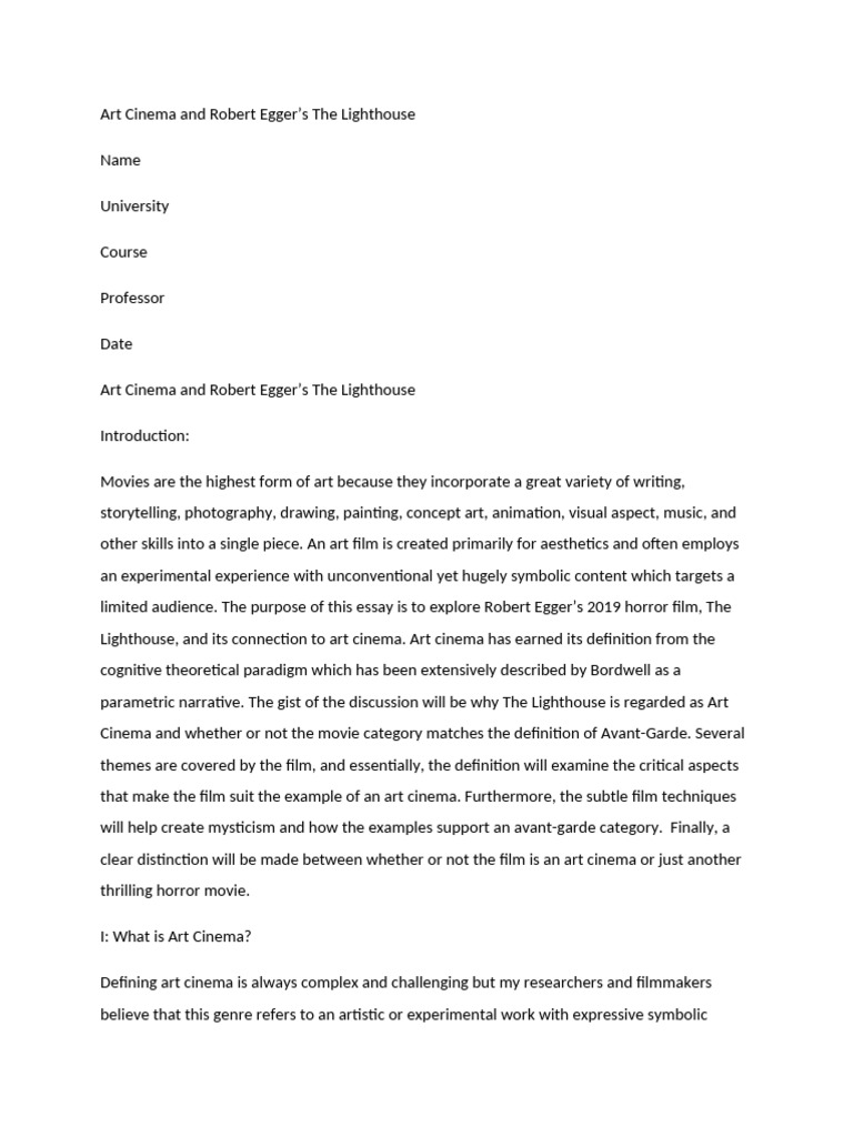 Literature Review Example-Sample | PDF | Aesthetics