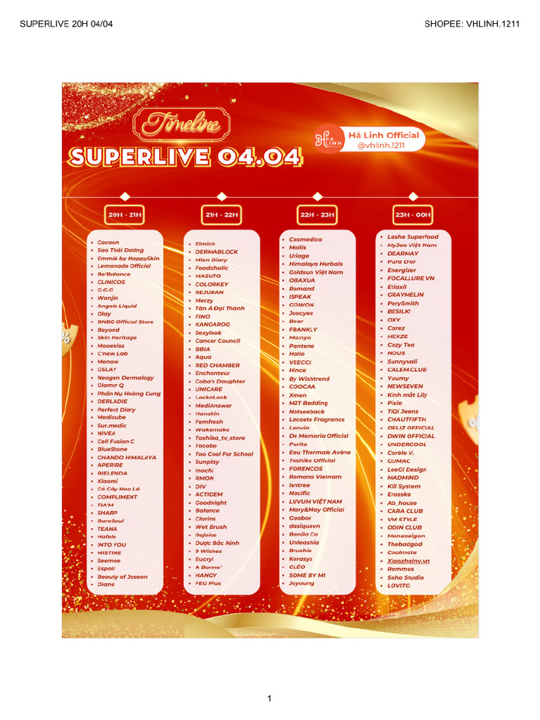 Deal List 4 - 4 - Hà Linh Official - PDF - Google Drive | PDF