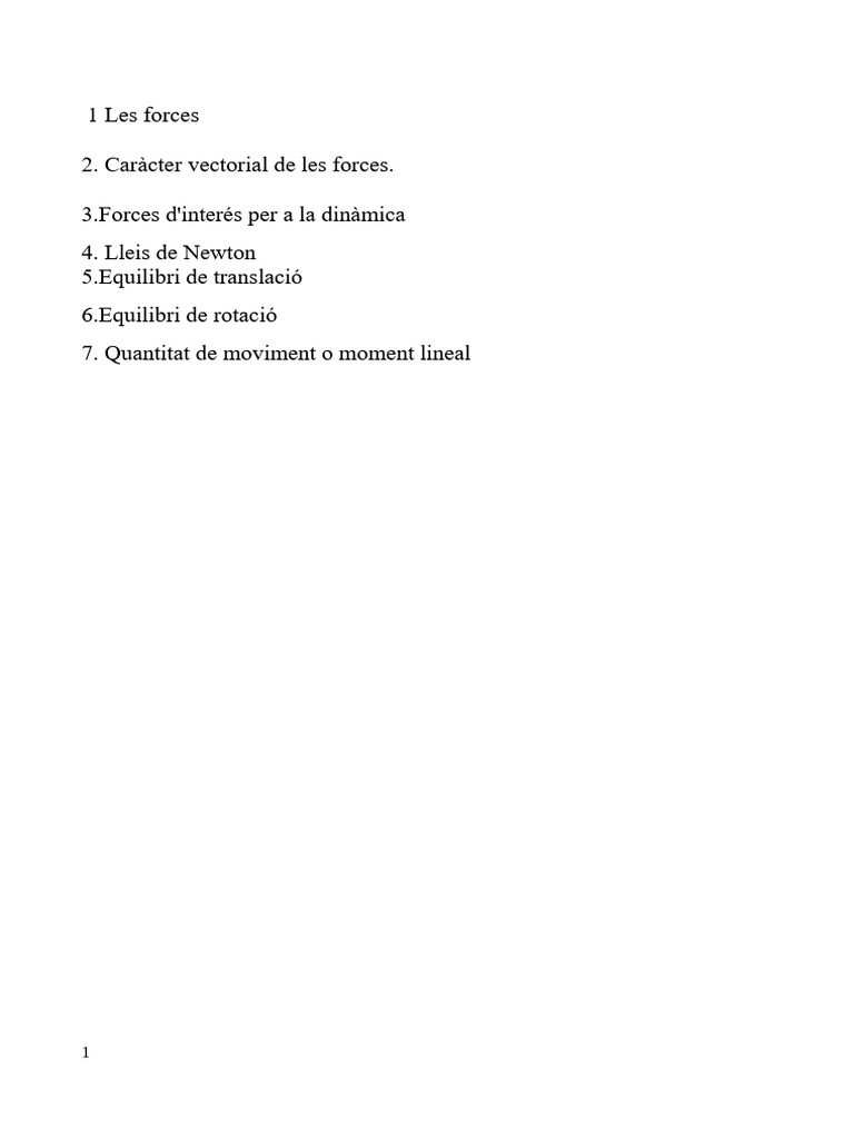Les Forces | PDF