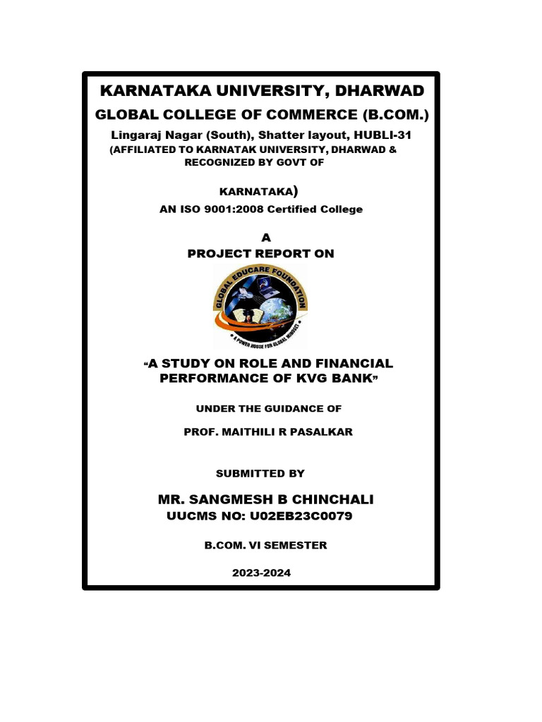 KVG Bank Sangmesh - Merged | PDF | Loans | Mortgages