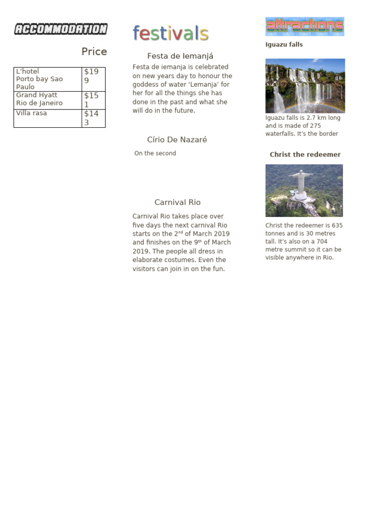 Brazil Brochure 2 | PDF
