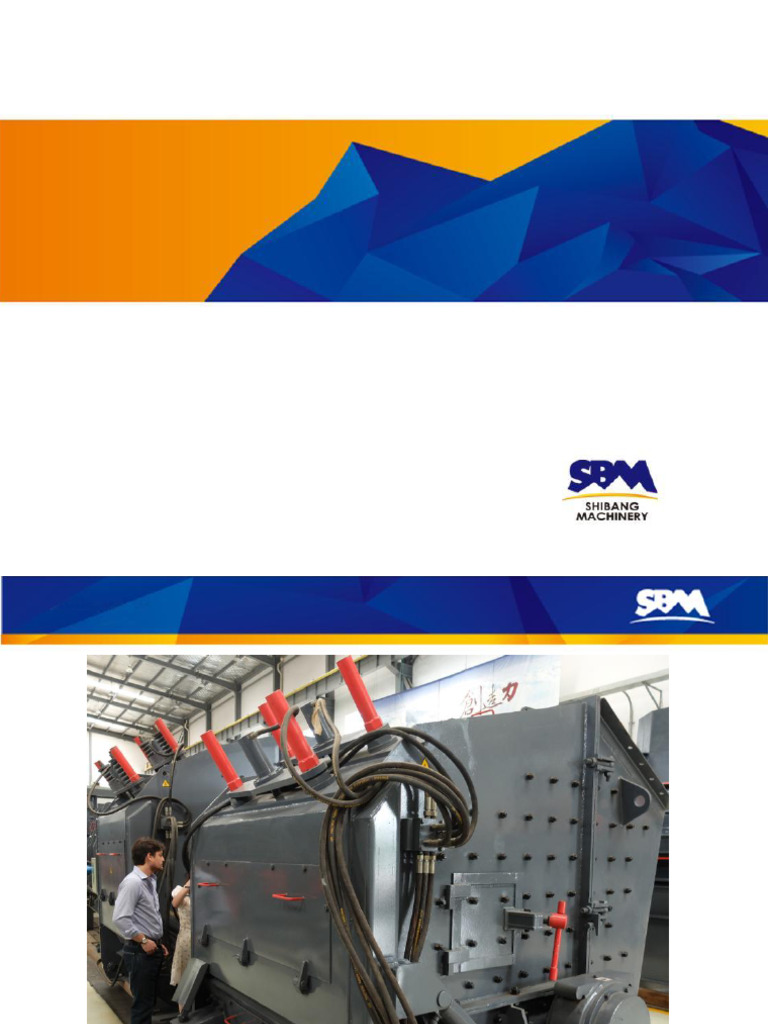 SBM-PFW Hydraulic Impact Crusher | PDF | Secondary Sector Of The ...