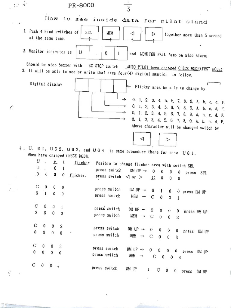 PR 8000 Inside Data | PDF
