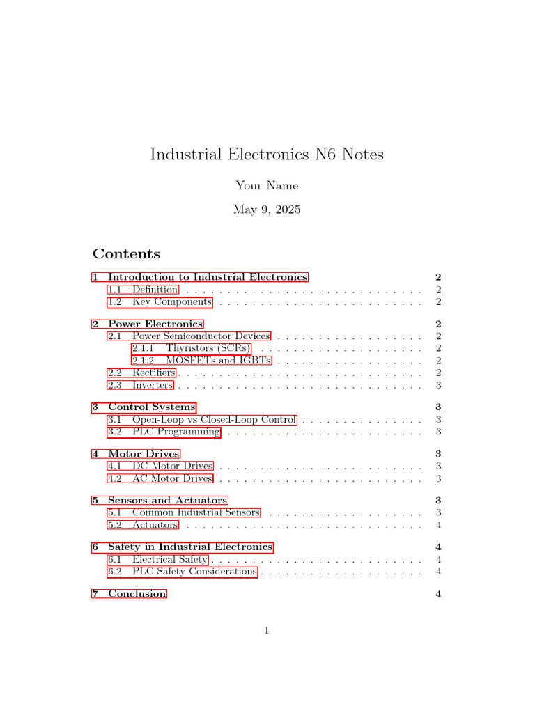 Industrial Electronics N6 | PDF | Power Electronics | Rectifier