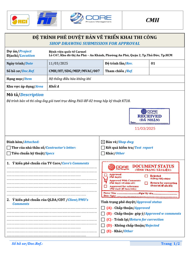 CMH HT SDG Mep Mvac 007 | PDF
