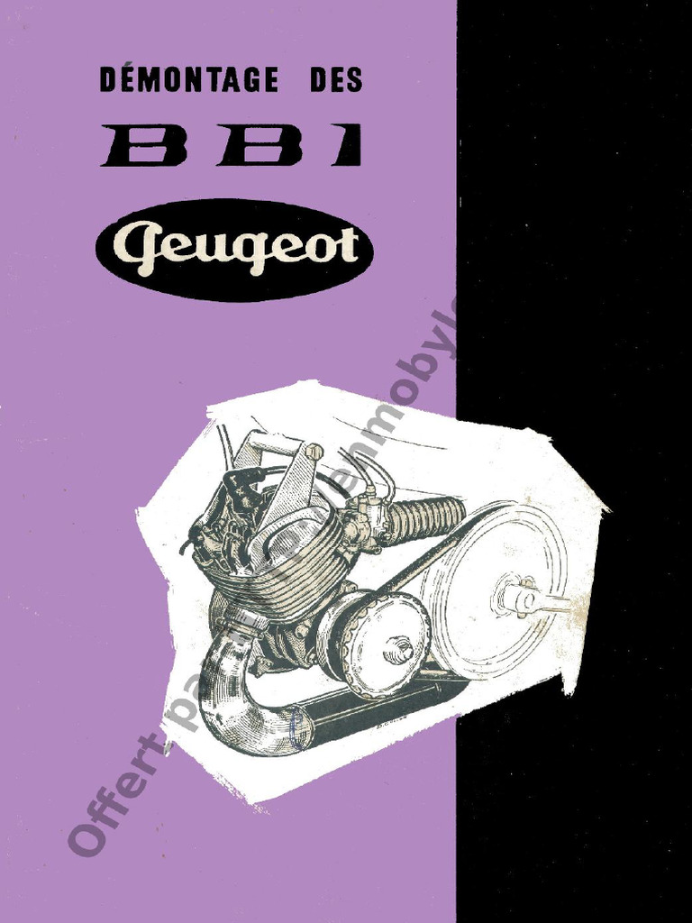 Demontage BB1 1958 Fili | PDF